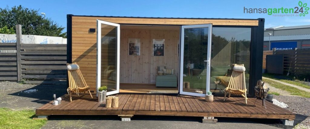 Containerhaus – neue Optionen für den Gartenhaus | Hansagarten24